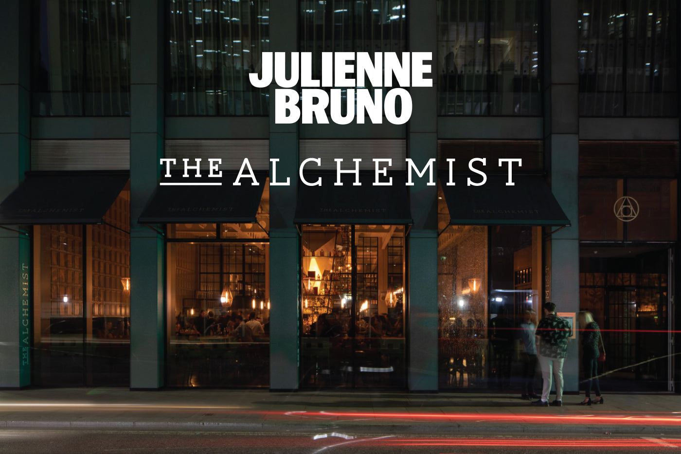 ON THE MENU AT THE ALCHEMIST – JULIENNE BRUNO