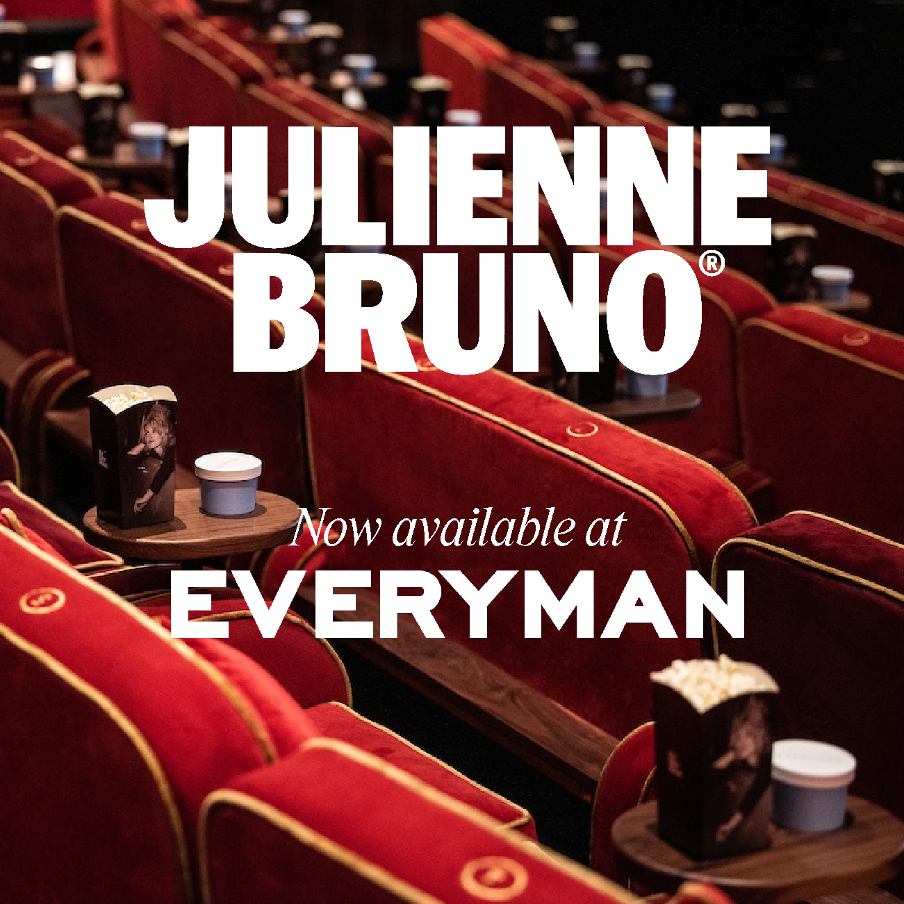 BIG NEWS – WE’RE NOW ON THE MENU AT EVERYMAN CINEMAS! – JULIENNE BRUNO
